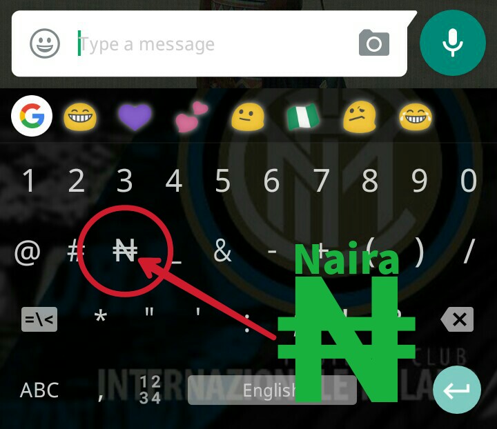 How To Activate & Use ₦ Naira Symbol On Your Keyboard (Gboard) ⋆ ...