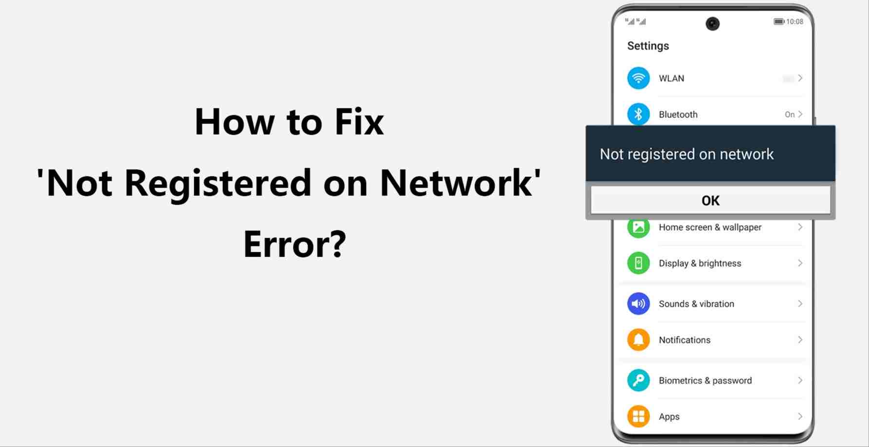 How to Fix Not Registered on Network Error on Android (2023) ⋆ Naijaknowhow